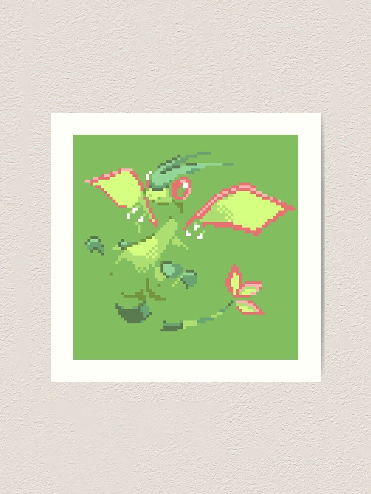 "Flygon Vector Pixel Art" Art Print for Sale by BigBepisBois | Redbubble