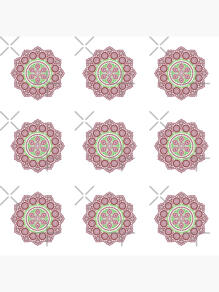 "Pack of islamic rose window - Persian (iranian) art" Poster for Sale ...