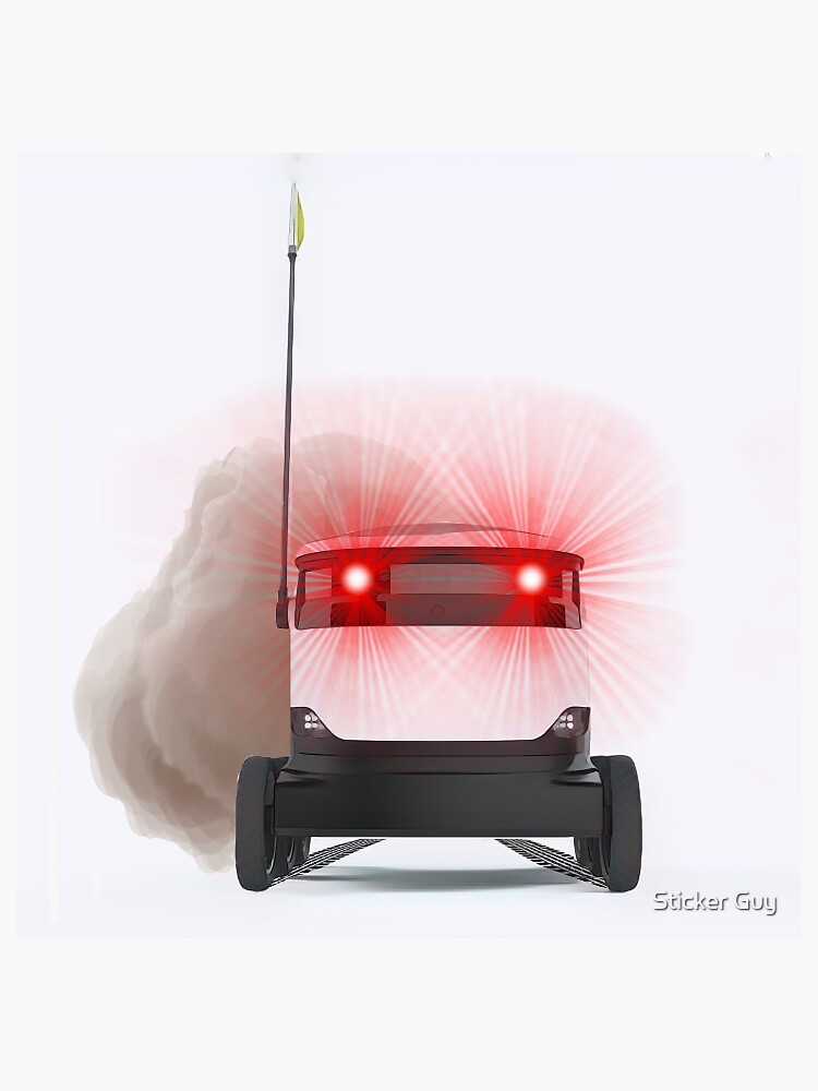 "Starship Robot Hunting" Sticker for Sale by loftzo | Redbubble