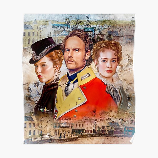 "Sanditon Esther, Clara and Edward " Poster for Sale by VeraAdxer ...
