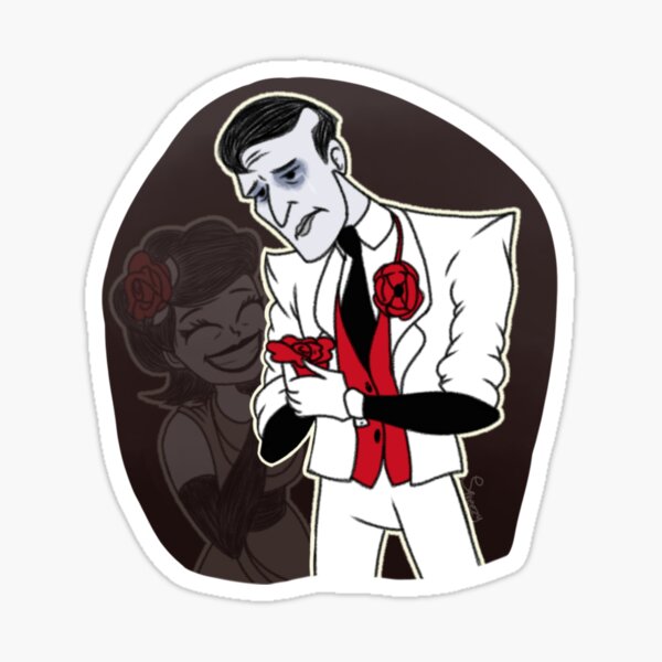 "Don't Starve Fanart - Maxwell and Charlie" Sticker for Sale by ...