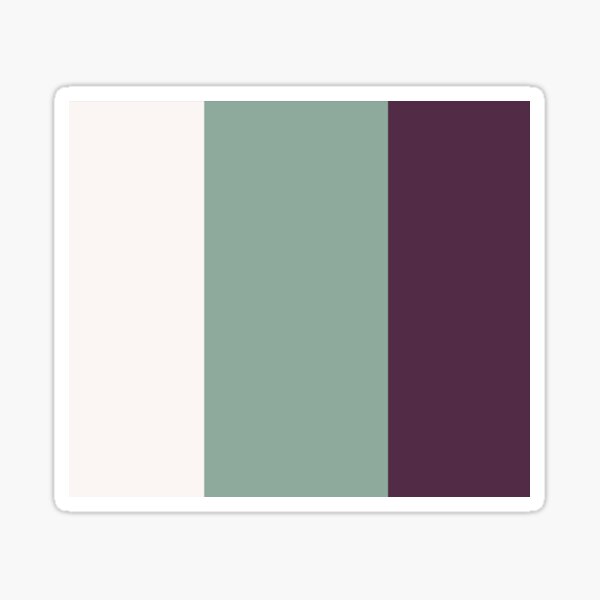 "Dark color palette" Sticker for Sale by Froggoaddicted | Redbubble