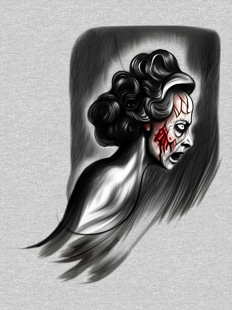 "The banshee queen, pencil drawing" T-shirt for Sale by greatart4u ...