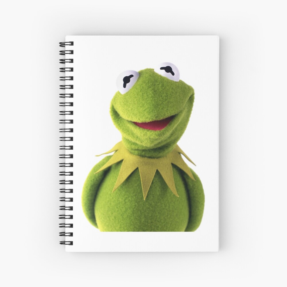 "Kermit The Frog Le MEME" Spiral Notebook by BuyMyYugioCards | Redbubble