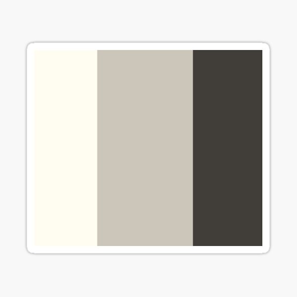 " light brown color palette" Sticker for Sale by Froggoaddicted | Redbubble