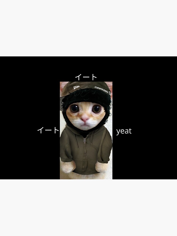 ""UK Cat"- Yeat" Sticker for Sale by TheLaicusShop | Redbubble