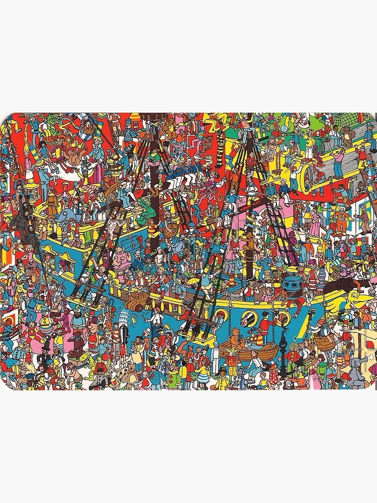 Wally/ Waldo - Find Wally/ Waldo Book - Part VI Where’s Wally At Sea On ...