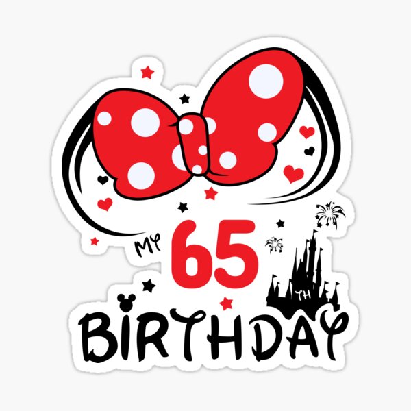 "funny 65th birthday quote" Sticker for Sale by itsRIS-store | Redbubble