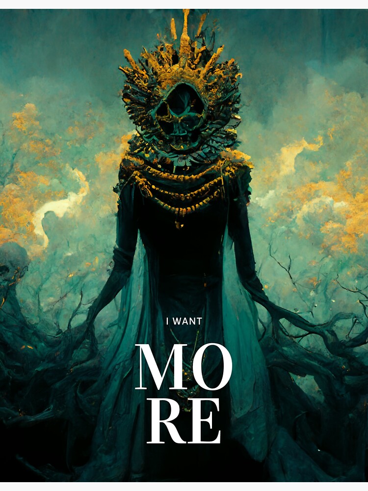 "I want Power and a Throne" Sticker for Sale by joel-miller | Redbubble