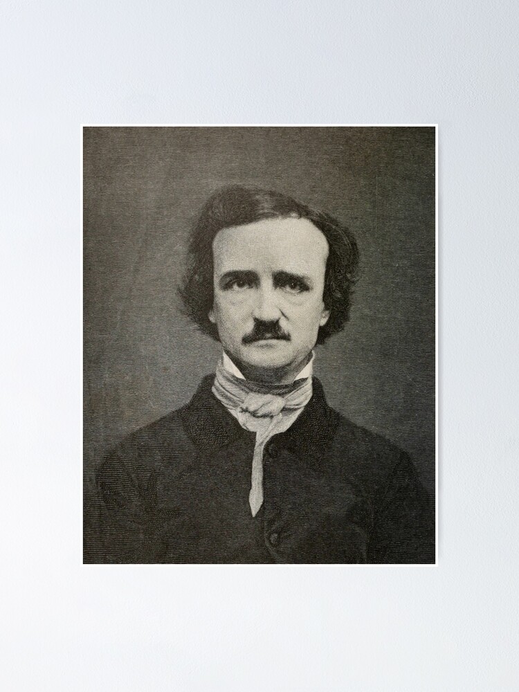 "Edgar Allen Poe" Poster by monsterplanet | Redbubble
