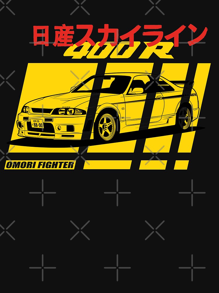 "Nissan Skyline R33 400R Nismo" T-shirt for Sale by 8800ag | Redbubble ...