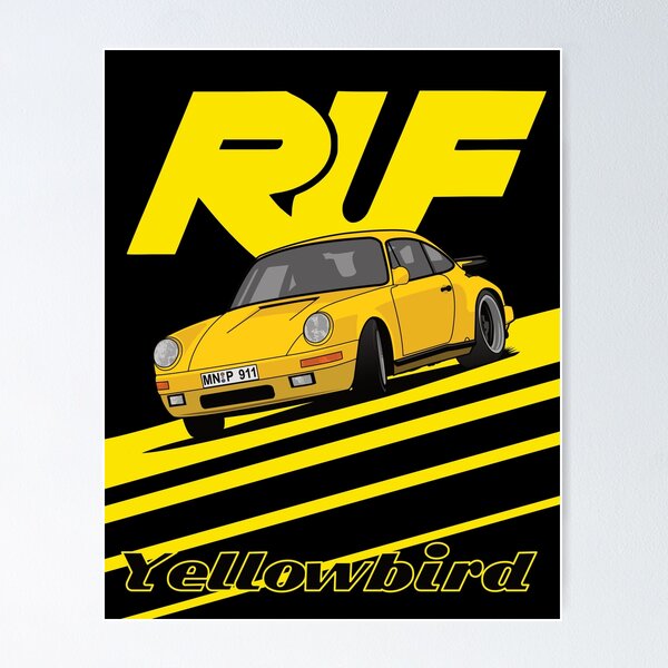 "RUF Yellowbird CTR" Poster for Sale by 8800ag | Redbubble