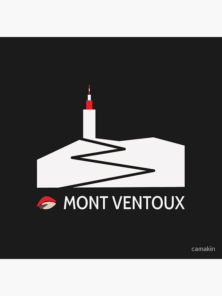 Poster for Sale avec l'œuvre « Mont Ventoux » de l'artiste camakin ...