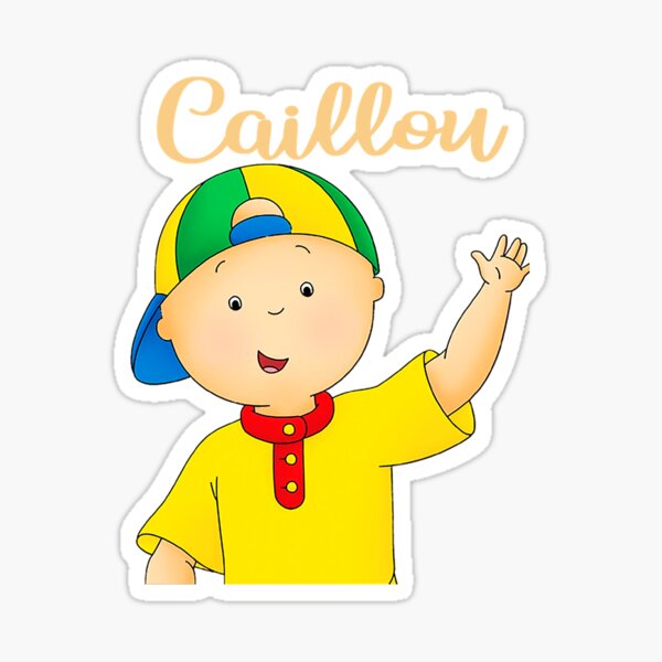 Sticker « Caillou dessin animé caillou meme caillou anderson ...