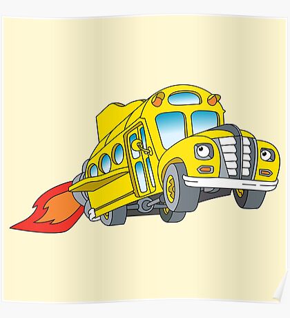 Magic School Bus Posters | Redbubble
