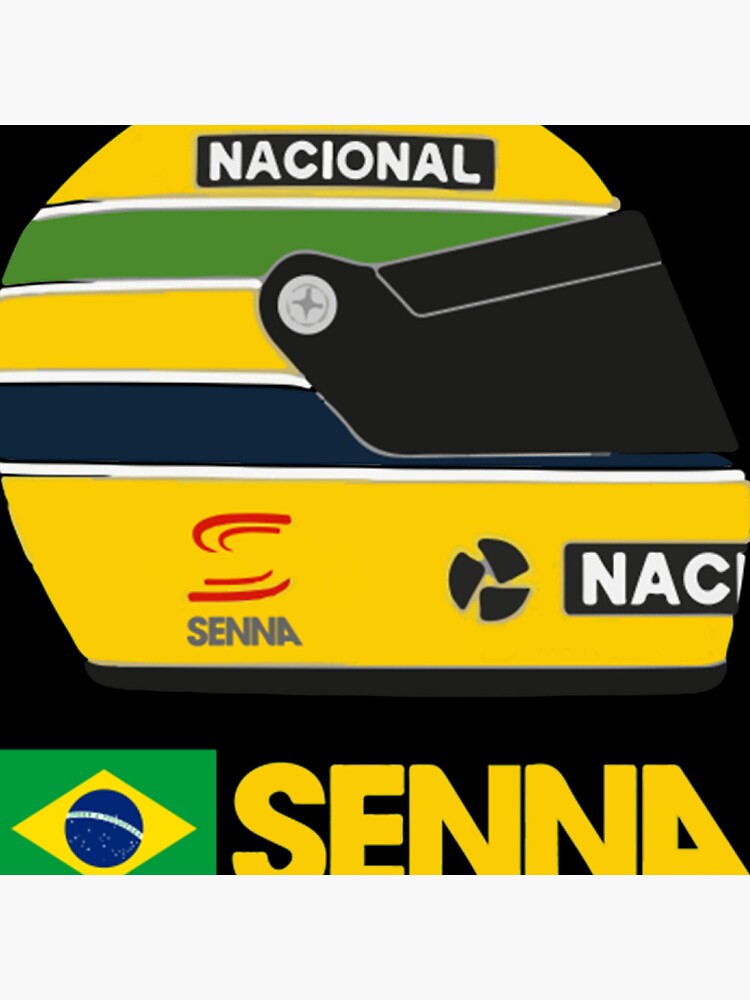 "Ayrton Senna" Pin for Sale by RAINACLAUDE | Redbubble