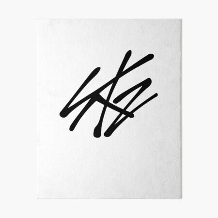 "KPOP STRAY KIDS SKZ STAY FANDOM LOGO" Art Board Print for Sale by ...