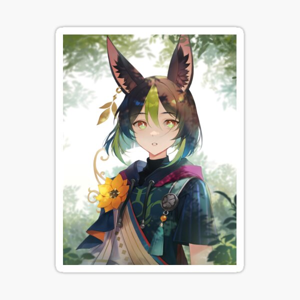 "Tighnari Genshin Impact" Sticker for Sale by Devano06 | Redbubble