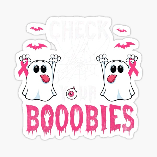 "Breast Cancer Halloween Breast Cancer Awareness-Check your Boobies ...