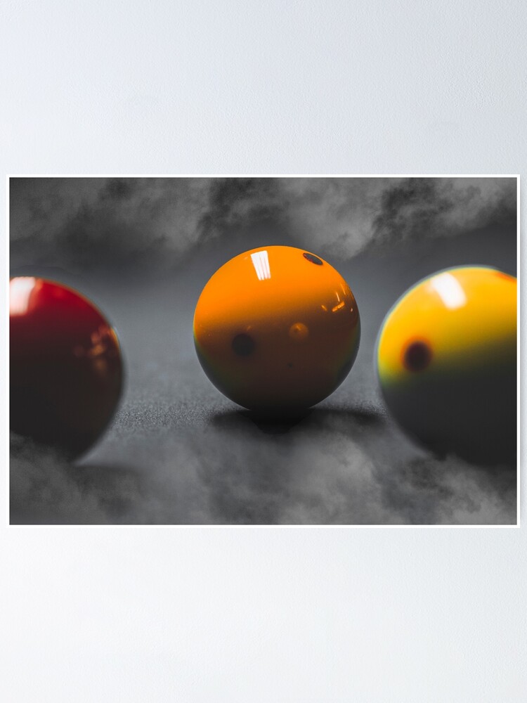 "Billiards In The Cloud" Poster for Sale by Keith-Shaner | Redbubble