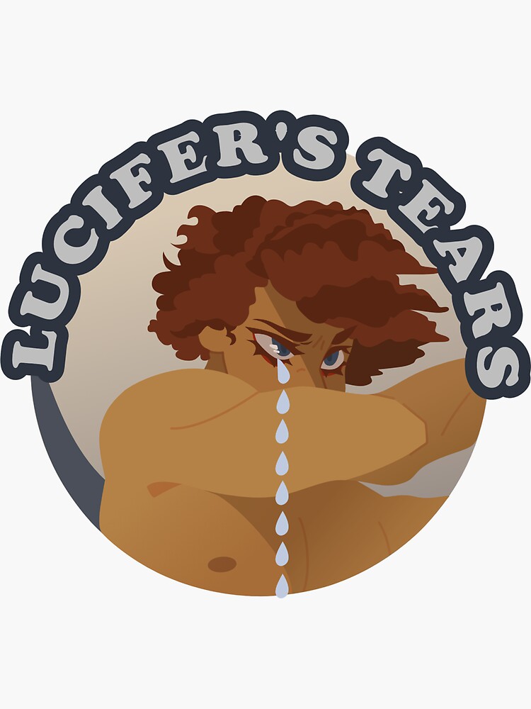 "Lucifer's tears" Sticker for Sale by angelcrybaby | Redbubble