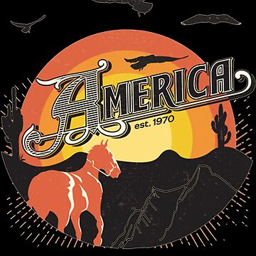 "America Band" Poster for Sale by HEATHERJOH | Redbubble