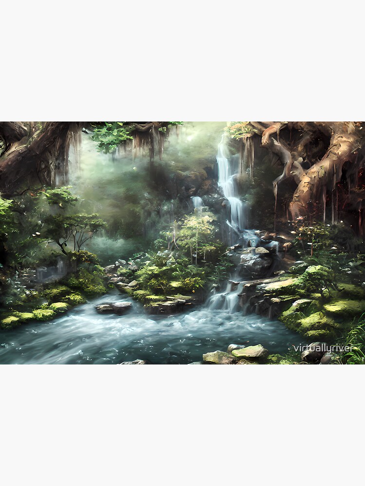 "Grotto" Sticker for Sale by virtuallyriver | Redbubble