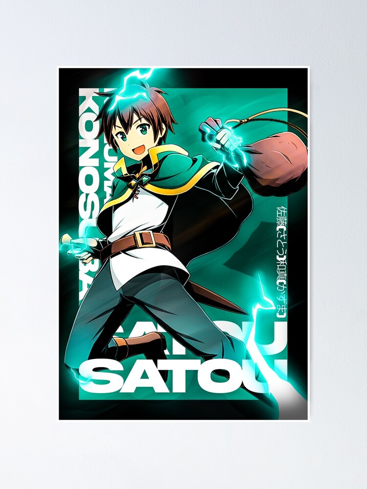 "Anime protagonist" Poster for Sale by RinneganRebirth | Redbubble