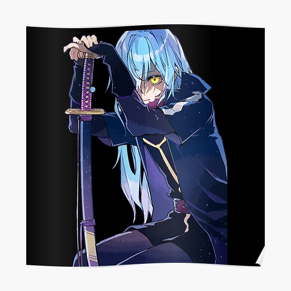 "Rimuru Tempest Tensei Shitara Slime Datta Ken" Poster for Sale by ...