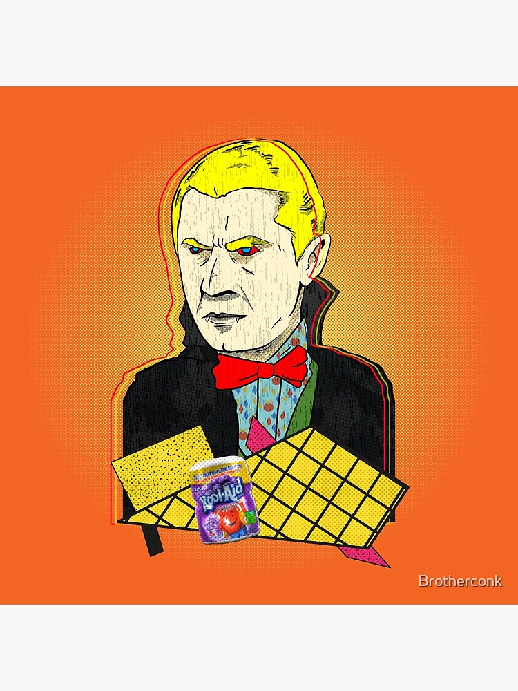 "count Dracula in pop art color" Poster for Sale by Brotherconk | Redbubble
