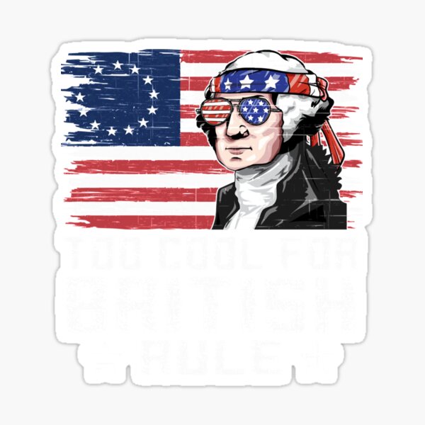"George Washington Betsy Ro" Sticker for Sale by Wahnsiedler | Redbubble