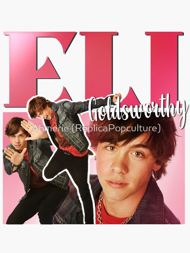 "Eli Goldsworthy Degrassi Shirt" Sticker for Sale by Ahmerie | Redbubble