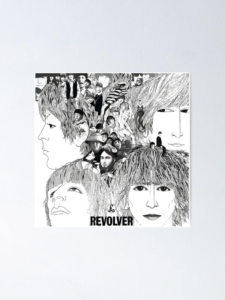 "Album Cover Revolver " Poster for Sale by fergusonvan | Redbubble