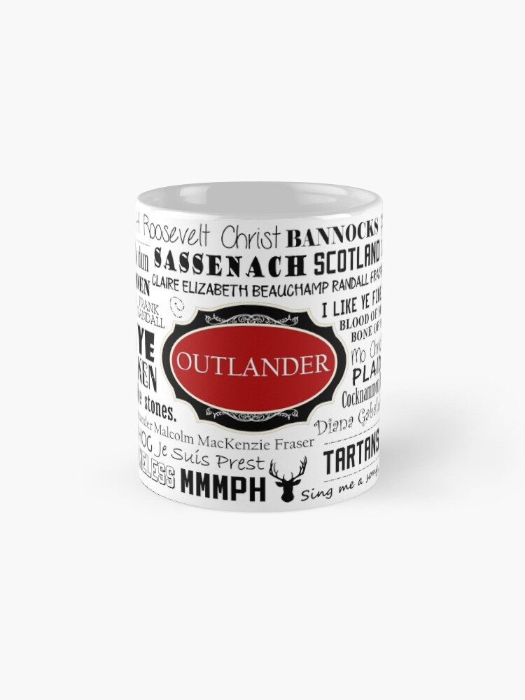 "Outlander Mug (Red)" Coffee Mug for Sale by patee333 | Redbubble