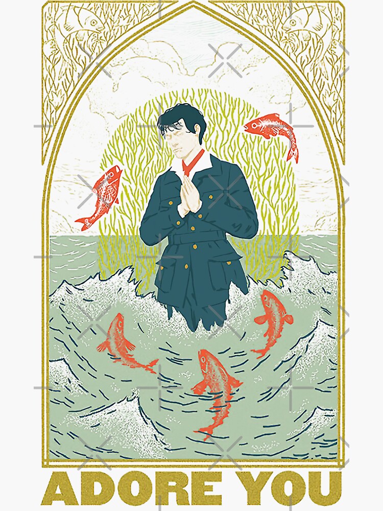 "Lover Gift Delano Tv Adore Character Gift For Birthday" Sticker for ...