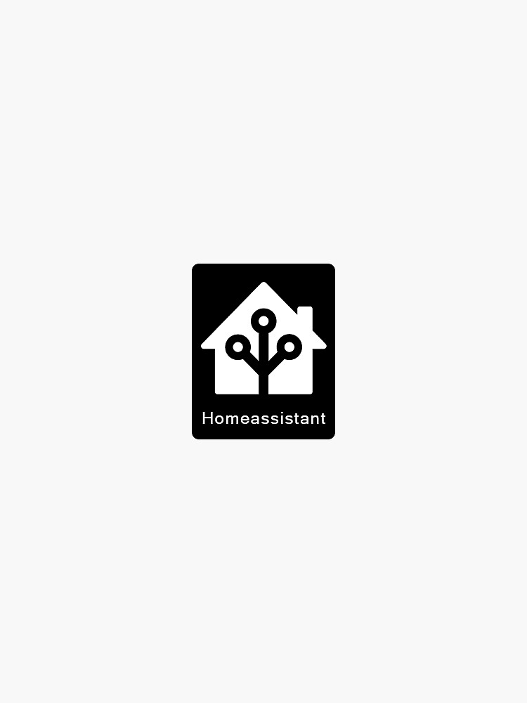 "Homeassistant small case badge" Sticker for Sale by winsucker | Redbubble