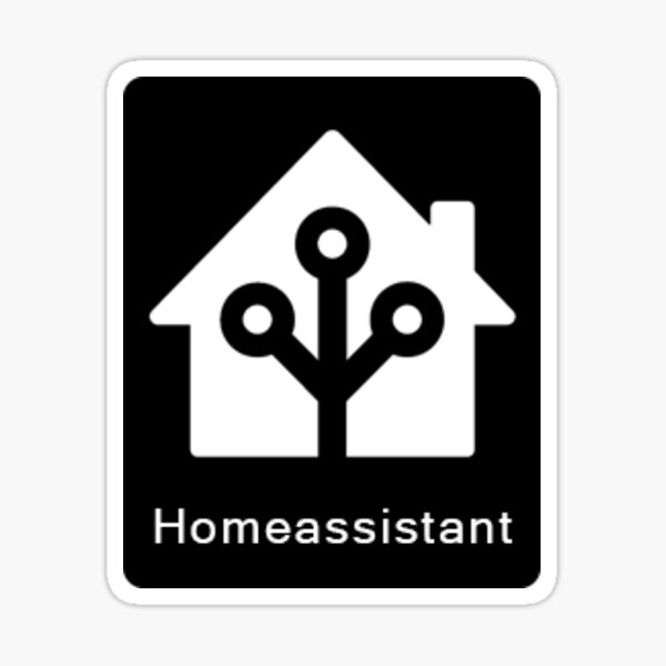 "Homeassistant small case badge" Sticker for Sale by winsucker | Redbubble