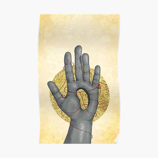 Red String Of Fate Wall Art | Redbubble