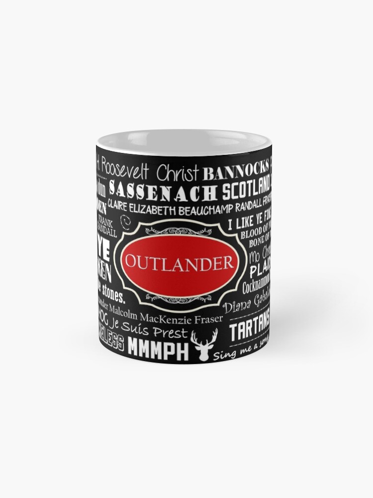 "Outlander Mug - Black" Mug by patee333 | Redbubble