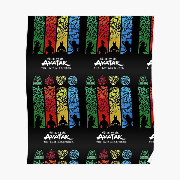 "Avatar the Last Airbender" Poster for Sale by angleapounds | Redbubble