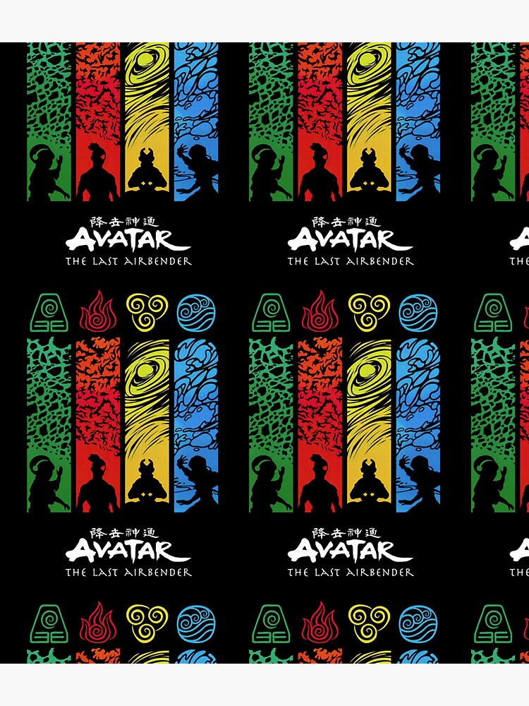 "Avatar the Last Airbender" Sticker for Sale by angleapounds | Redbubble
