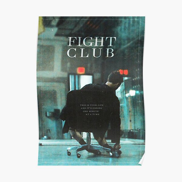 "Fight Club Quote" Poster for Sale by angelagrin | Redbubble