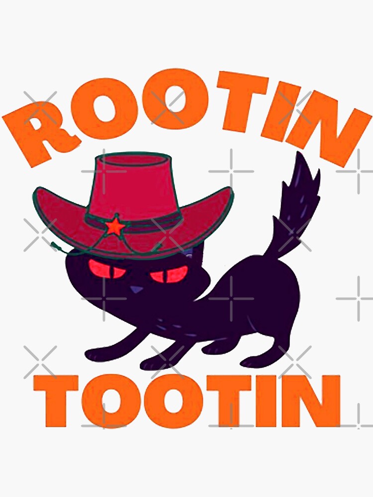 "Rootin Tootin , Rootin Tootin Possum Cowboy" Sticker for Sale by ...