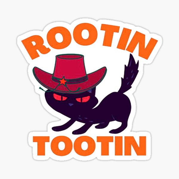 "Rootin Tootin , Rootin Tootin Possum Cowboy" Sticker for Sale by ...