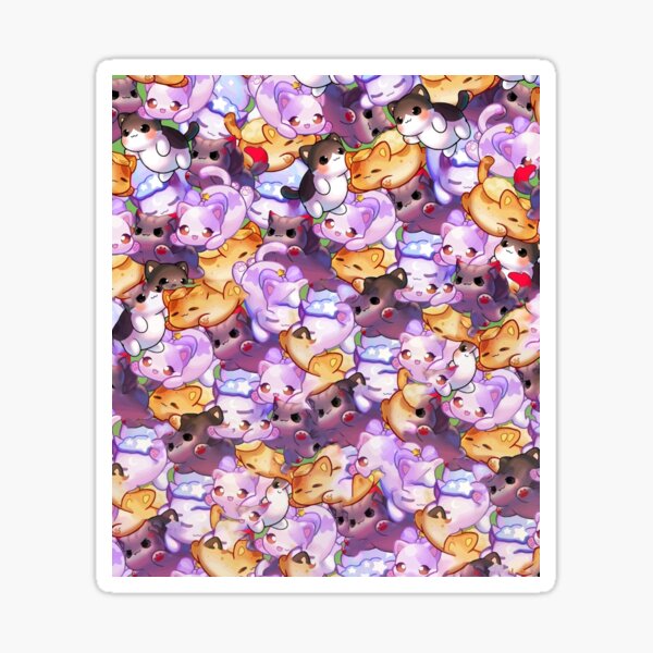 "Aphmau Cat " Sticker for Sale by deeralipscom | Redbubble