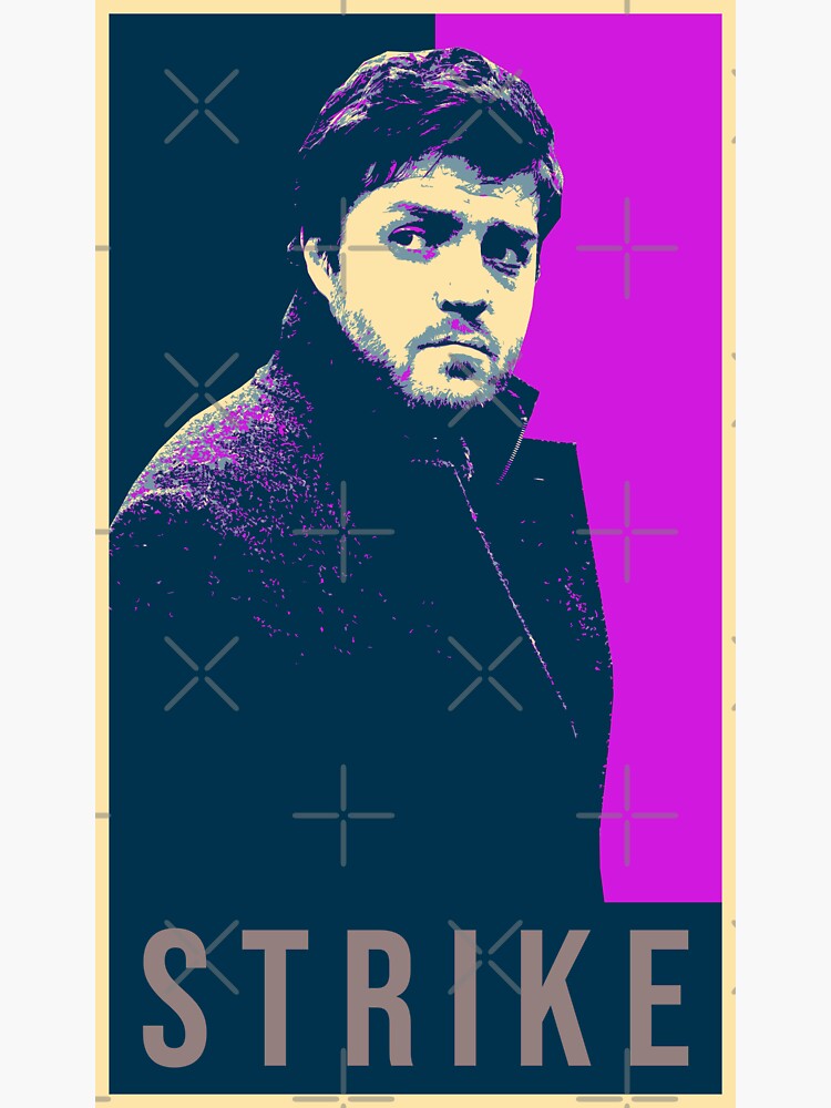 "Illustration Pop Art Strike" Sticker for Sale by VikingZen | Redbubble