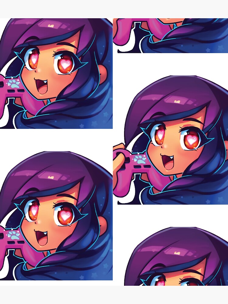 "Aphmau Cat " Sticker for Sale by deeralipscom | Redbubble