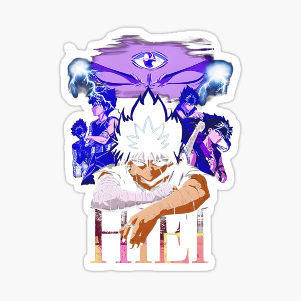 "Classic Yu Yu Hakusho manga" Sticker for Sale by LorenzMaurer | Redbubble
