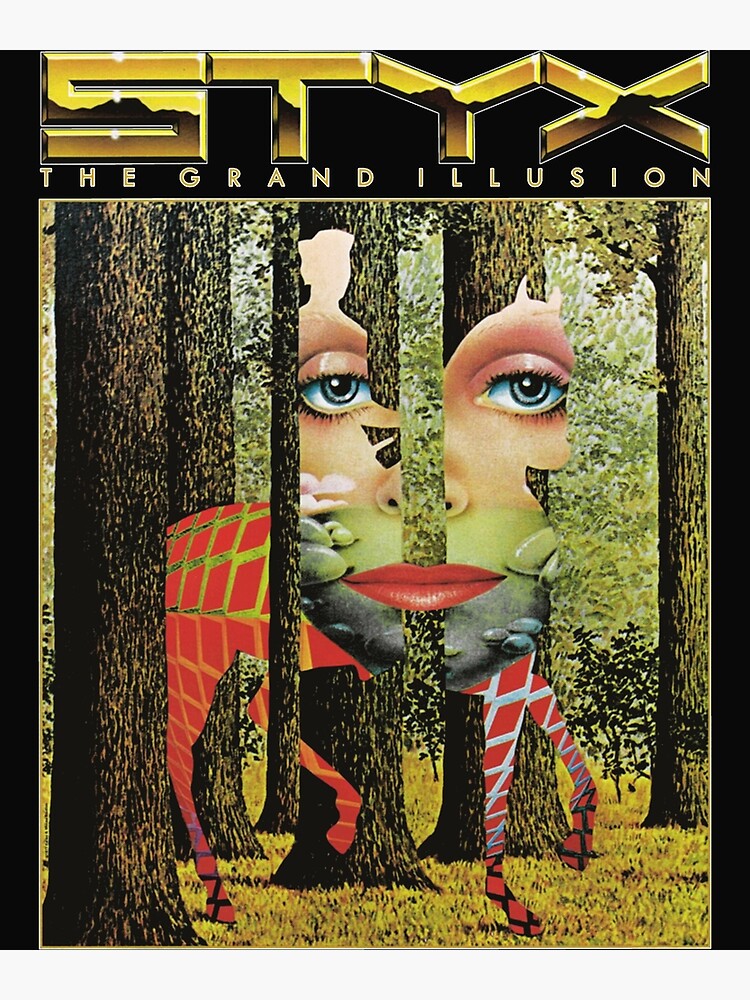 "Band the STYX Grand Illusion Vintage" Poster for Sale by ...