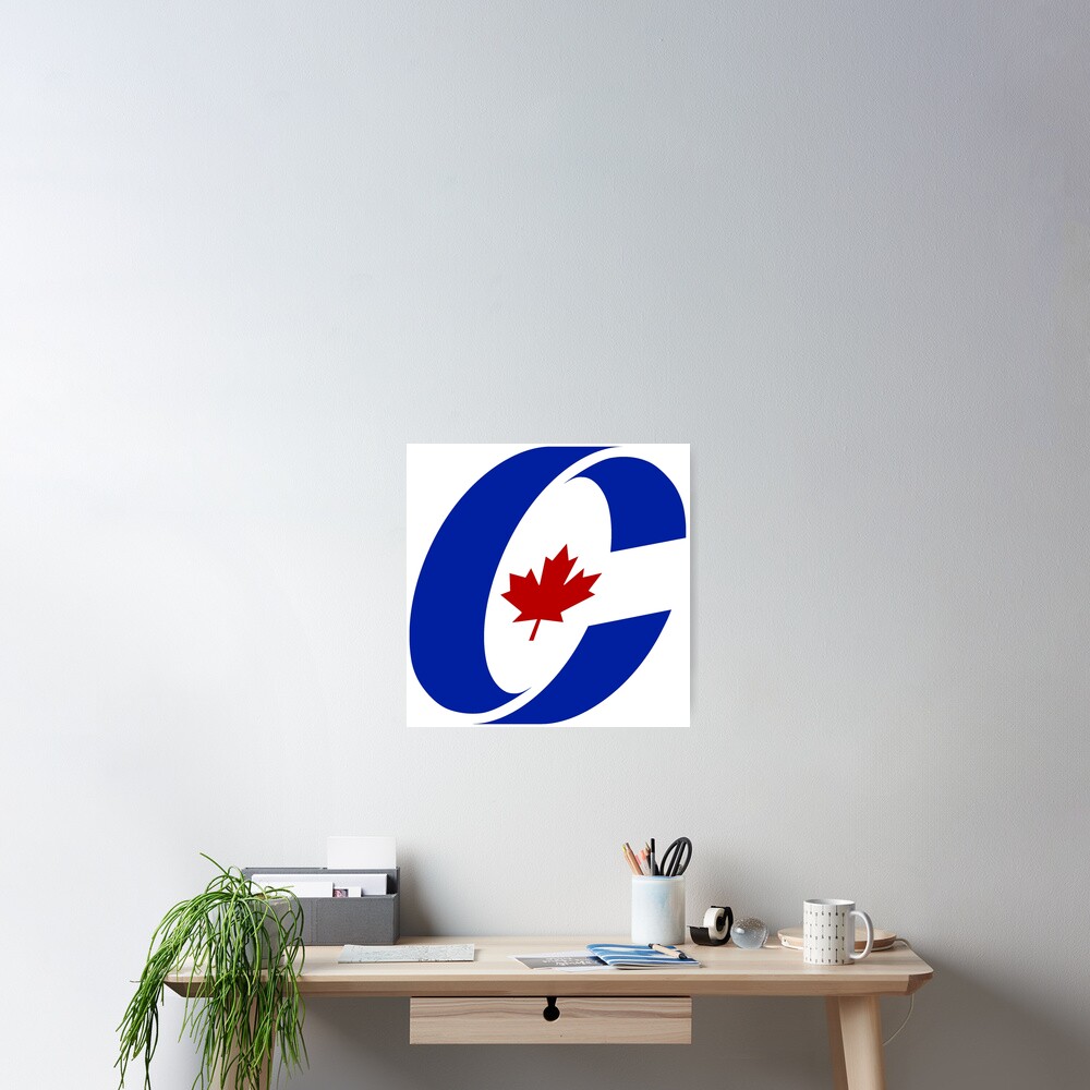 "Conservative Party of Canada Logo" Poster for Sale by Spacestuffplus ...